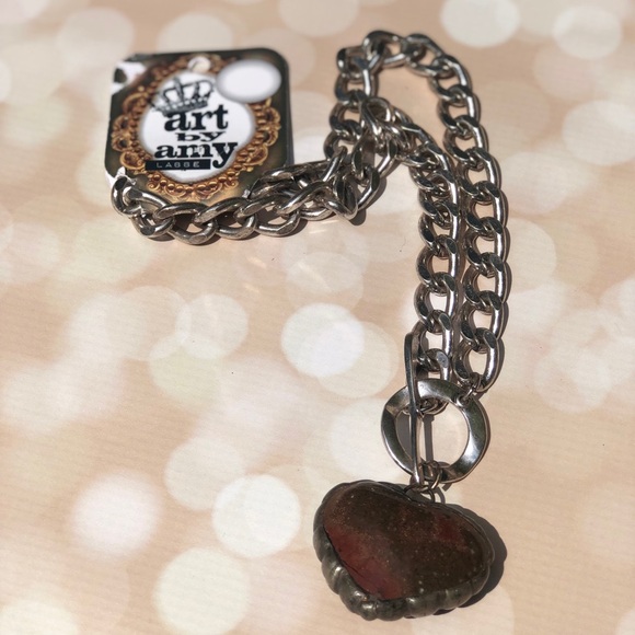 Art by Amy | Jewelry | Art By Amy Corazon Necklace | Poshmark